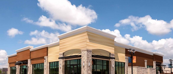 Aluminum Siding for Commercial Buildings | Promark